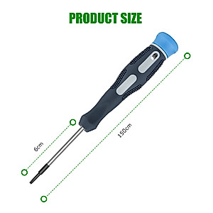 Triwing Screwdriver for Nintendo Switch Repair, Mellbree Tri Winged Screwdriver Y0 Y00 PH00 Screwdriver Repair Tool Set Compatible with Nintendo Switch Console Joy Con Controller 3DS Wii/Wii U