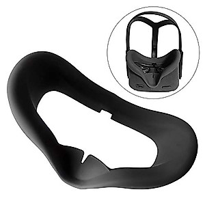 GEZICHTA Soft Silicone Thumb Stick Cover Grip Link Cable for Oculus Quest VR Headset