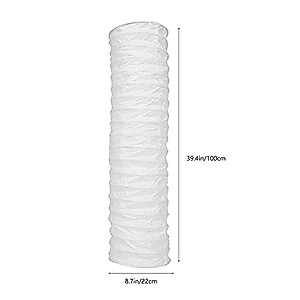 Lurrose 2PCS Paper Floor Lamp Shade Nordic Style Floor Lamp Cover Contemporary Floor Lamp Shade for Home Hotel Floor Lamp Living Room