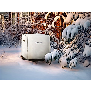 CLIMATE GUARD Premium Outdoor AC Unit Cover, Waterproof&Heavy Duty, Central Air Conditioner Cover-Outdoor AC Cover for Outside Unit for Outside Units AC Unit Covers AC Covers for Outside 32x32 in.