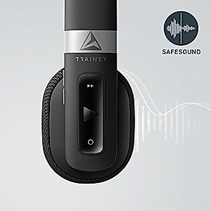 Trainer by Gibson TH100/27 Sports Headphones designed with Usain Bolt, BLK