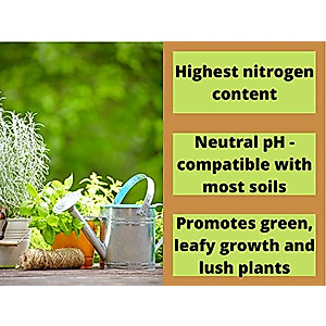 Urea Fertilizer 5lbs - Plant Food - High Efficiency 46% Nitrogen 46-0-0 Fertilizer for Indoor, Outdoor Plants - 99.6% Pure Water Soluble Garden Lawn, Vegetable Fertilizer and Tie Dye