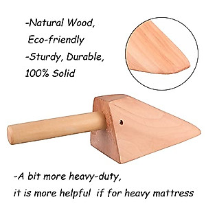 Amawon Mattress Lifter 1 Pack -Usually Slides on Box Spring- for Changing Sheets