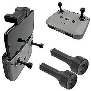 Shanrya Extension Joystick for Mini 2, Plastic Material Remote Controller Joystick Extension, Durable for Mini2 and Air2 Remote Control RC Drone Lovers