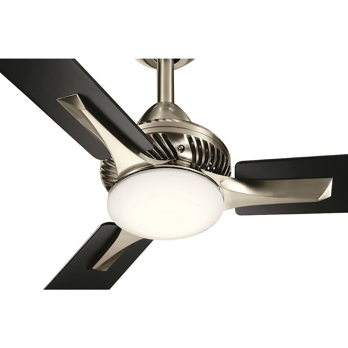 Kichler 300031BSS Kosmus 52'' Ceiling Fan with LED Lights & Remote Control, Brushed Stainless Steel