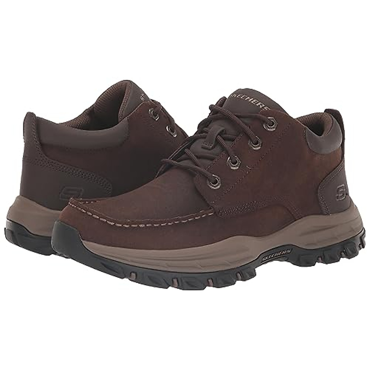 Skechers USA Men's Men's Knowlson-Marsher Fashion Boot, Dkbr, 11.5