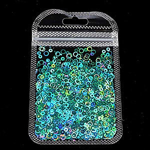 Holographic Chunky Glitter 10 Colors Craft Glitter Resin Glitter for Nail Body Eye Face Crafts
