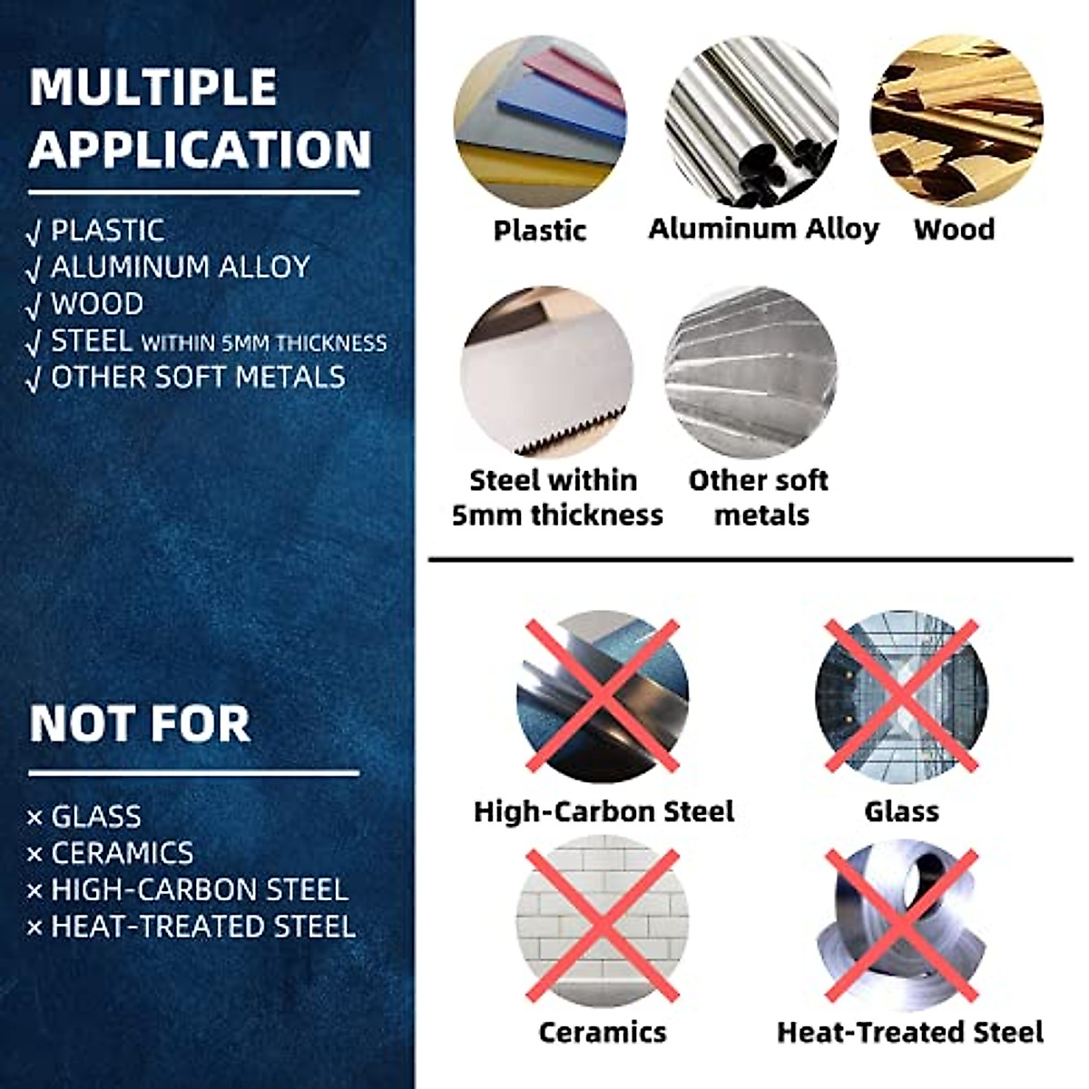 ARESMRO Hex Shank Drill Bit Set (13Pcs Set+3 Pcs Free), Premium 4341 HSS Titanium Impact Hex Drill Bits for Wood, Steel, Metal, Plastic, Quick Change Design (1/16-1/4)