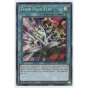Toon Page-Flip - BLCR-EN068 - Secret Rare - 1st Edition