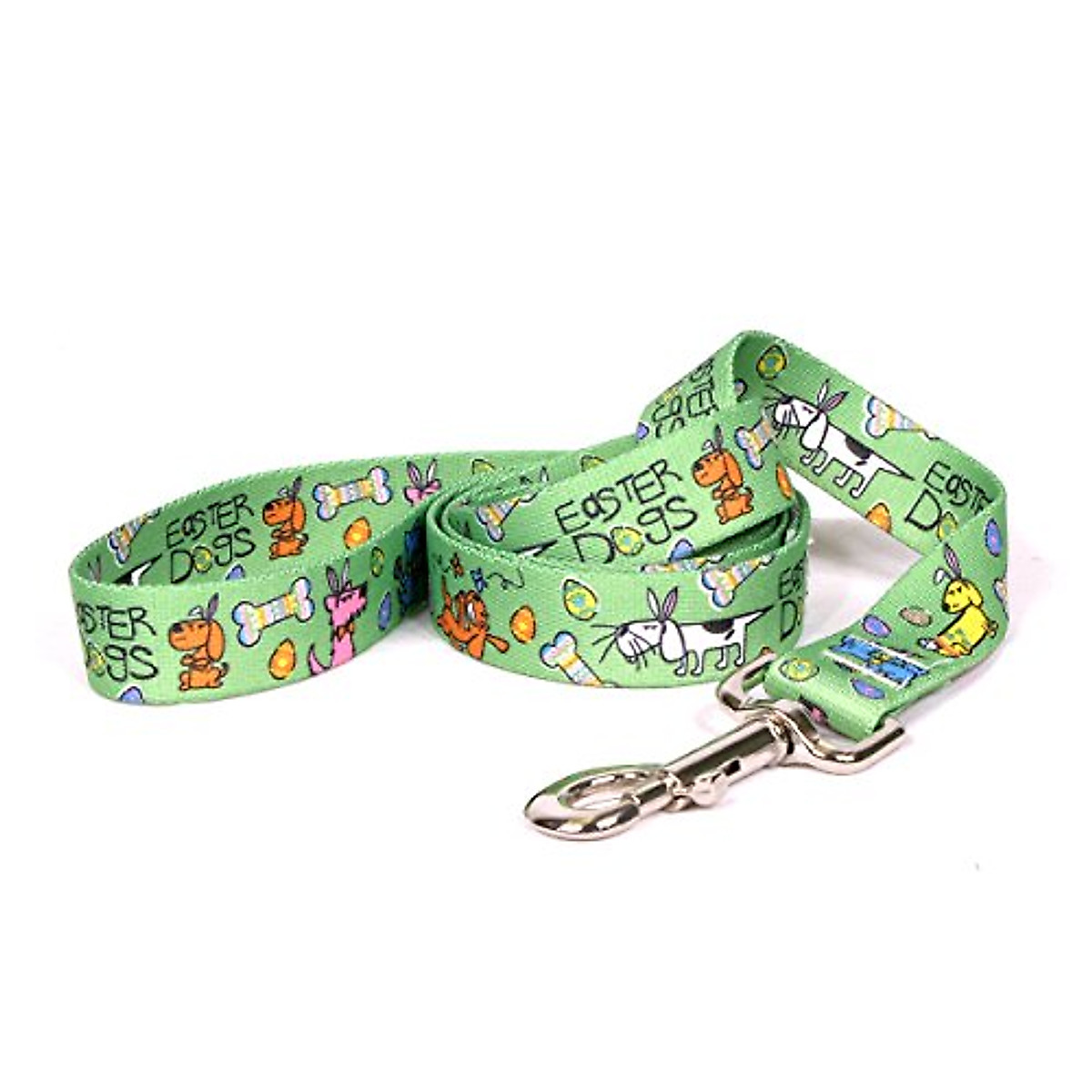 Yellow Dog Design Standard Lead, Easter Dogs, 1" x 60" (5 ft.)