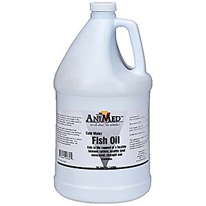 AniMed Fish Oil Cold Water Fish Oil for Horses, 1-Gallon