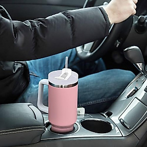RPLIFE Gradient Pink Stainless Steel Bottle, Insulated Cups with Lids, Tumbler for Men