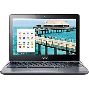 Acer C720P-2625 Chromebook 11.6 inch Touchscreen - Intel 2955U 1.4Ghz, 2GB RAM, 16GB SSD, Chrome OS (Renewed)