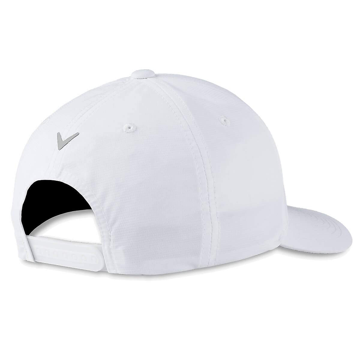 Callaway Rutherford Flexfit Snapback Hat, One Size, White