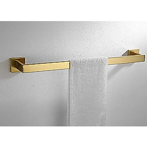 Towel Racks, Towel Rack Simple Towel Rack Single Towel Rack Towel Bar Towel Rack Wall Towel Rack for Bathroom Kitchen Bathroom Hardware Accessories Go