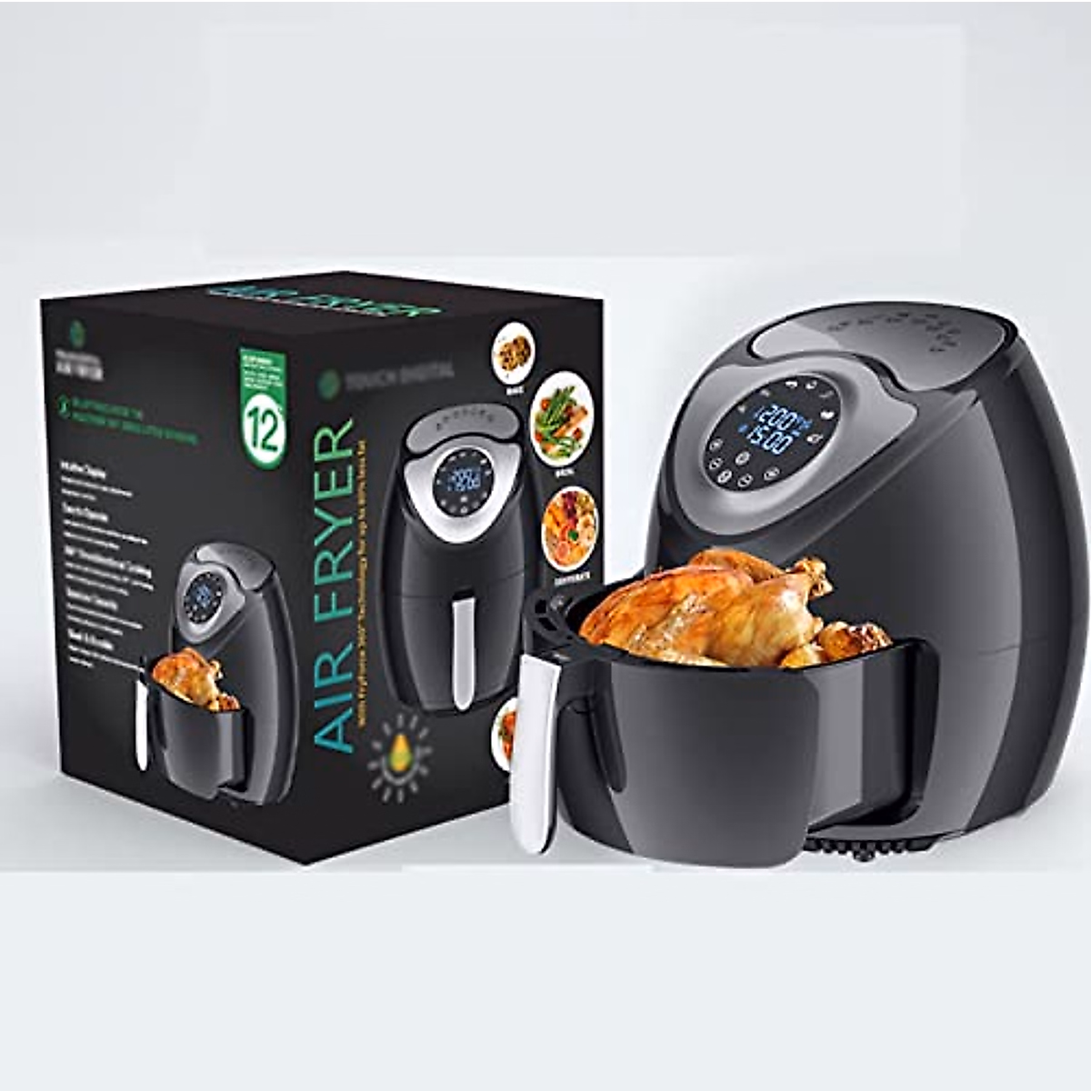 Air Fryer Smart Home Oven Cooking French Fries Machine Large Capacity 8L Every Family