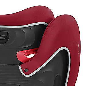 CYBEX Solution B-Fix High Back Booster Seat, Lightweight Booster Seat, Secure LATCH Installation, Linear Side Impact Protection, 12-Position Adjustable Headrest, for Kids 40-120 Lbs.