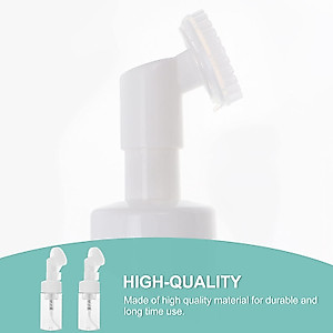 DOITOOL 2pcs Sparkling Bottle Foam Face Wash Liquid Hand Soap Foaming Foaming Soap Dispenser Empty Pump Bottles Travel Soap Hand Soap Foaming Bottles Empty Sub Bottle Clean