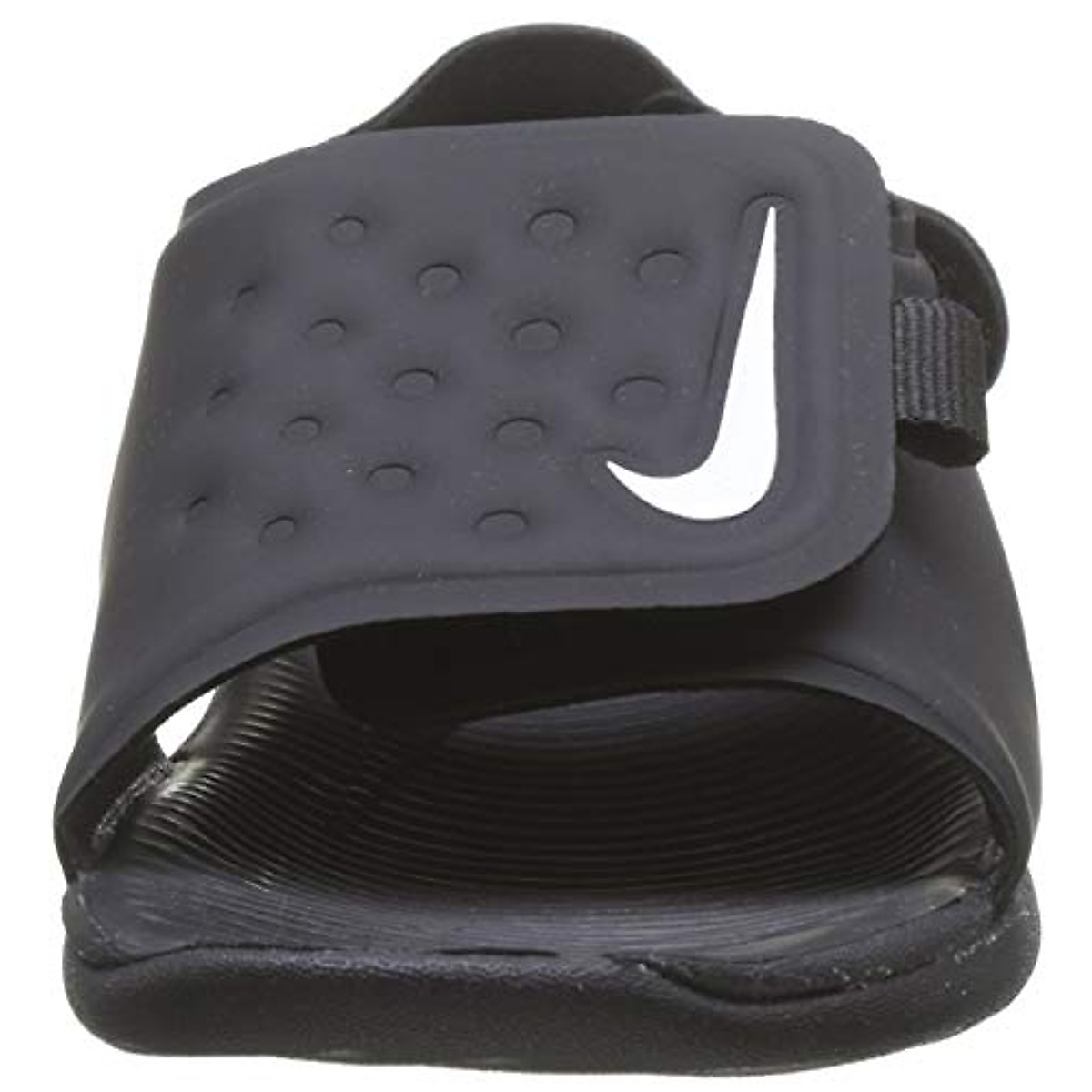 Nike Sunray Adjust 5 Kids Toddler Slide Sandal Aj9077-001 Size 9 Black/White