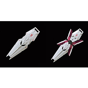 Bandai Hobby RG 1/144 Unicorn Gundam UC Model Kit Figure, Multi-Colored, 8" (BAN216741)