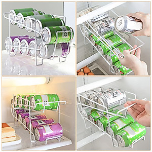 Cabilock 1pc Cola Storage Rack Vegetable Drawer White