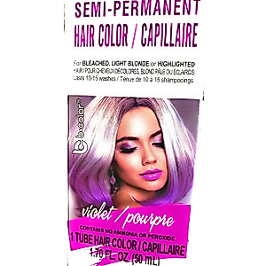 B Color Semi Permanent Hair Color Violet