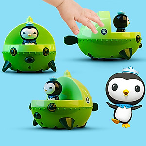 Crasoldiers Kwazii Toy Oct GUP-B Pull Back Vehicle Rescue Ship Octopod Castle Barnacles kwazii Shellington Tweak Dashi Peso Children's Gifts (with Gift Box)