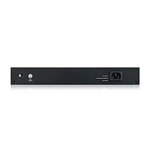 ZYXEL 24 Port PoE Switch Gigabit Ethernet Smart (GS1915-24EP) - Managed, with 12x PoE+ @ 130W, Optional Nebula Cloud, Rackmount, Limited Lifetime Protection