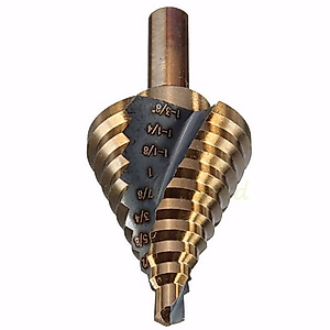 NEW 1/4" to 1-3/8" Drill Step Bit Set Cutter Cobalt Tool High Cobalt M42 Reamer UNIBIT