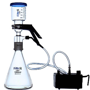 Filtr8 1000ml Lab Filtration Kit with Vacuum Pump Pro