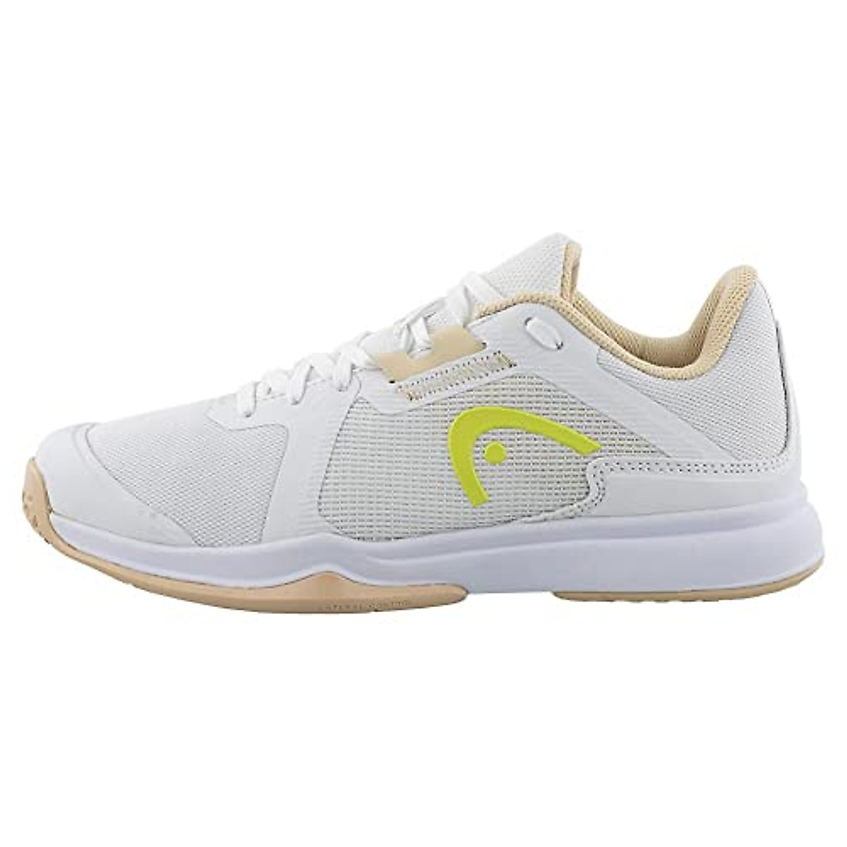 HEAD Women`s Sprint Team 3.5 Tennis Shoes White and Lime