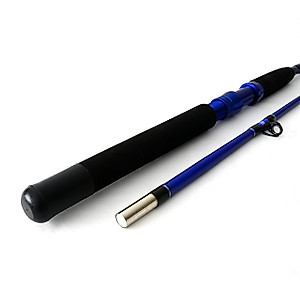 Santiam Fishing Rods Travel Rod 2 Piece 5'6" 60-80lb (60-130lb Braid) Halibut/Tuna/Saltwater Rod