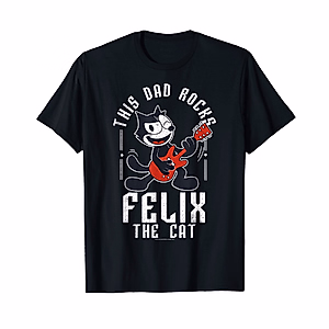 Felix the Cat Father's Day This Dad Rocks Poster T-Shirt