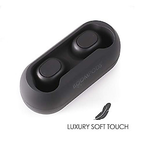 BoomPods Boombuds Go True Wireless - Best Sports Earbuds, Bluetooth, Portable Magnetic Charging Case, Water/Sweat Resistant IPX4, Instant Connect TWS
