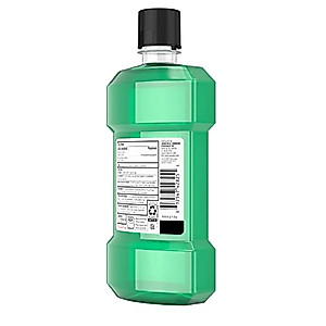 Listerine Freshburst Antiseptic Mouthwash for Bad Breath, Kills 99% of Germs That Cause Bad Breath & Fight Plaque & Gingivitis, ADA Accepted Mouthwash, Spearmint, 500 mL (Pack of 2)