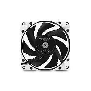 EK Water Blocks EK-Vardar X3M 120mm (500-2200 RPM) Fan - White