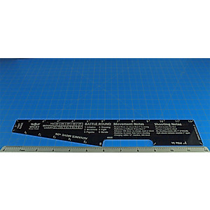 LITKO Double Sided, Range Combat Gauge Compatible with Warhammer 40,000® Kill Team 2nd Edition