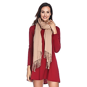 HOYAYO Pashmina Shawls and Wraps Winter Warm Soft Scarf for Women