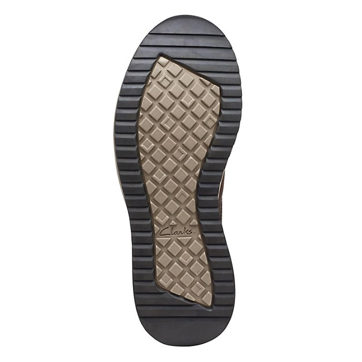 Clarks Men's Wellman Trail AP Oxford, Dark Brown Combi Waterproof, 9.5 Wide