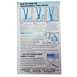 Flossaid Dental Floss Holder 4 pack