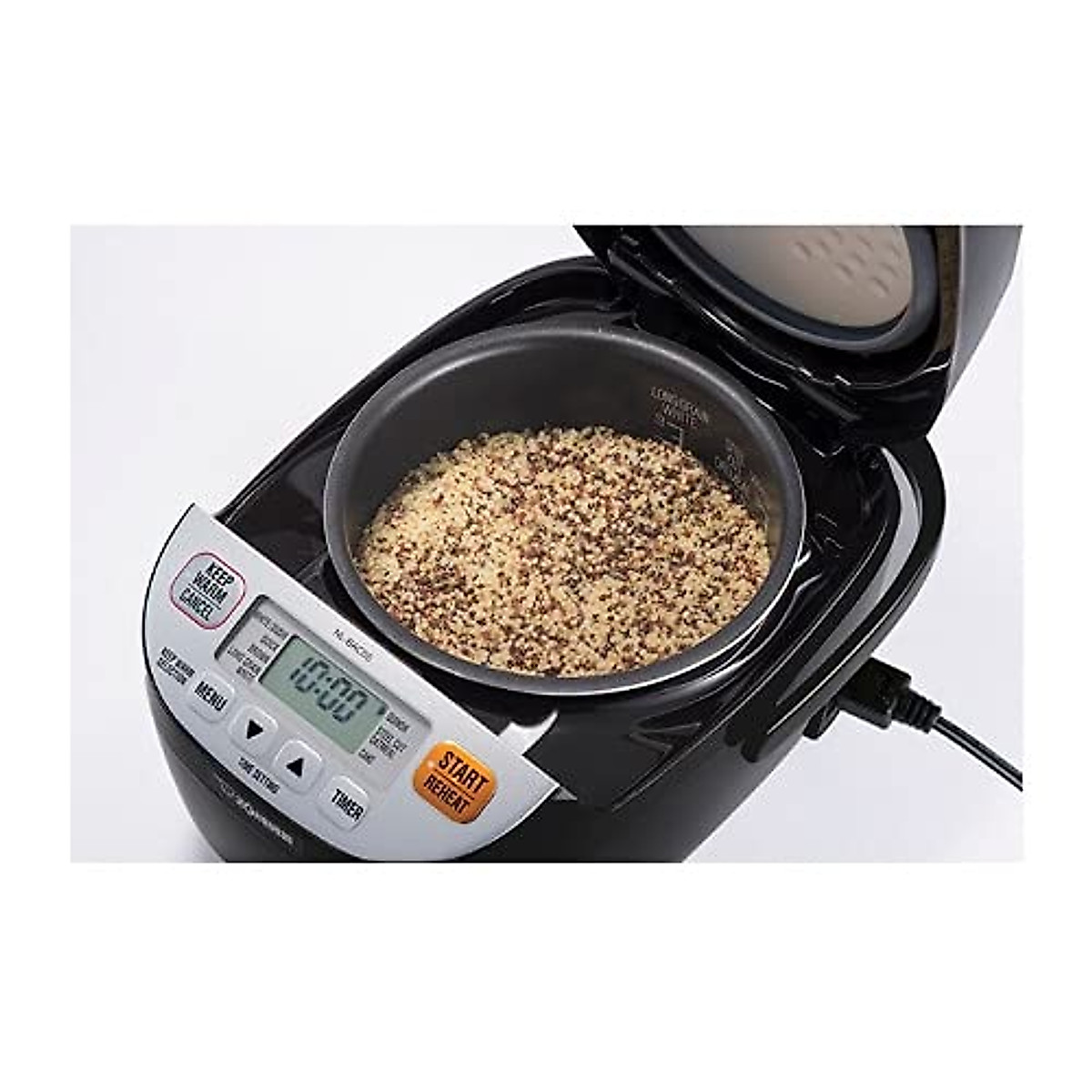 Zojirushi 612252-NL-BAC05SB Micom Rice Cooker and Warmer, Silver Black