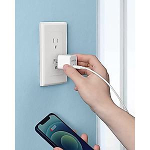 USB C Charger, Anker 2-Pack Fast Charger with Foldable Plug, PowerPort III 20W Cube Charger for iPhone 14/14 Plus/14 Pro/14 Pro Max/13, Galaxy, Pixel 4/3, iPad/iPad Mini, and More(Cable not Included)