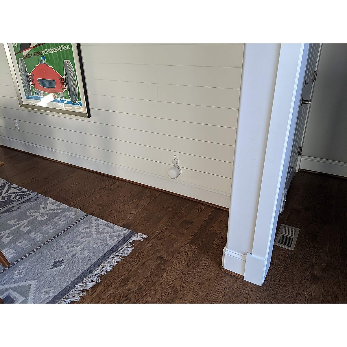 Nest WiFi Point Genie: The Simplest Lowest Profile Outlet Holder Mount for Google Nest WiFi Point | Reinforced Support | Great Sound | Open Access | No Messy Screws! (2-Pack)