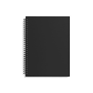 TRU RED Medium Soft Cover Project Planner Notebook, Black, 3/Pack (TR54989VS)