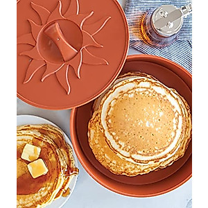 Nordic Ware Microwave Tortilla and Pancake Warmer, 10-Inch,Orange