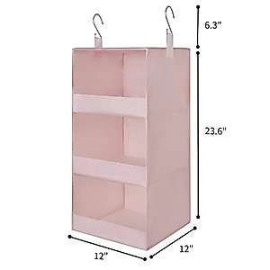 GRANNY SAYS Bundle of 1-Pack Closet Hanging Organizer & 1-Pack Hanging Organizer for Closet
