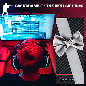 Karambit Knife - Fixed Blade Knife - Karambit Knives - CSGO Raptor Claw Knives - Best Combat Carambit for Hunting Camping Hiking EDC for Men Women Comes with Sheath - Fathers Day Dad Gift 16853