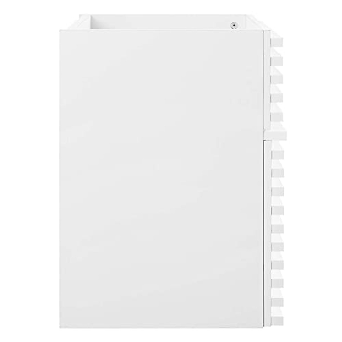 Modway Render 18" Wall-Mount Bathroom Vanity in White-Sink Basin Not Included, 18 Inch