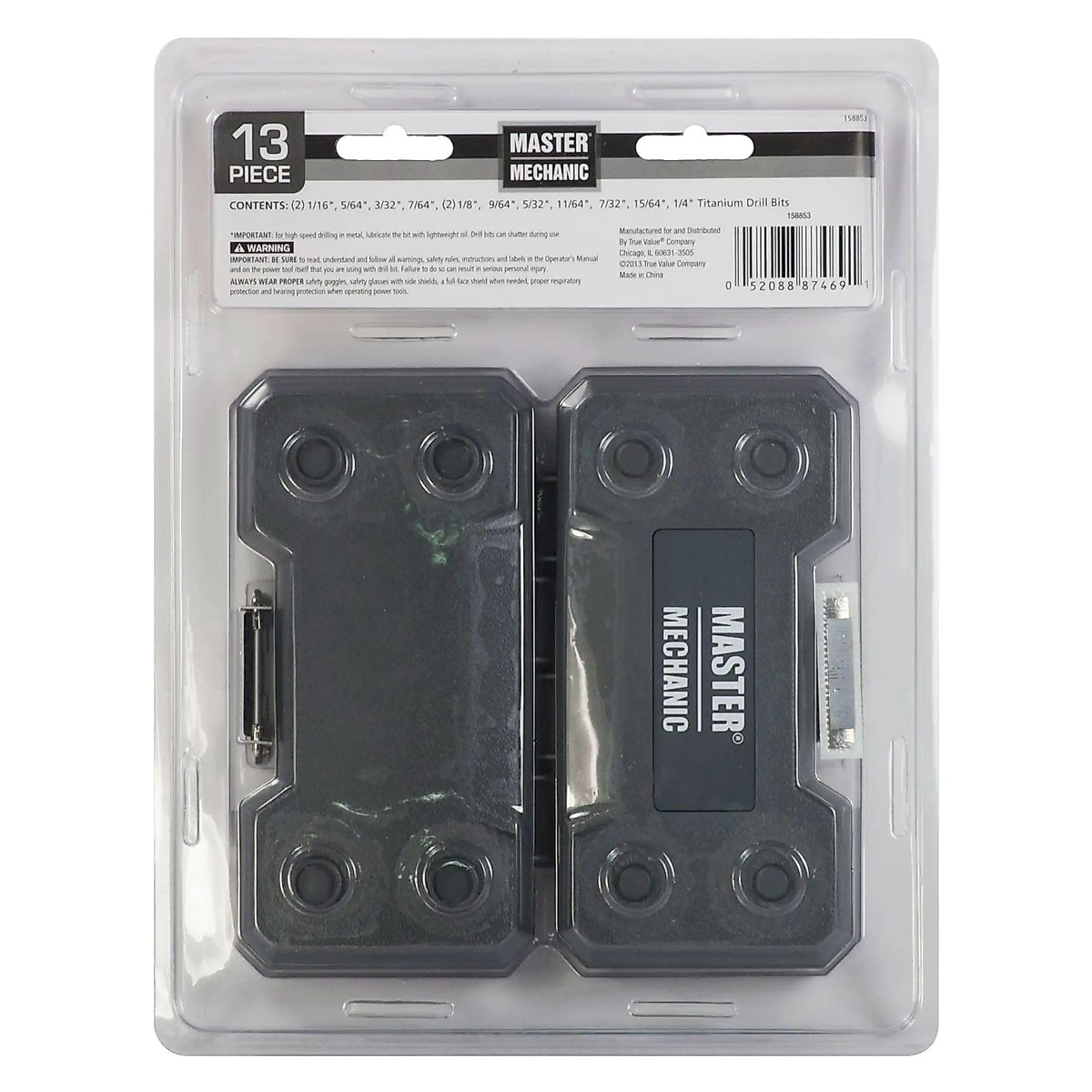 Master Mechanic 158853 13 Piece Titanium Bit Set