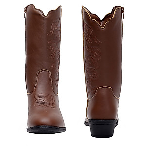 Blikcon Unisex Kids Girls Cowboy Boots Classic Western Boots